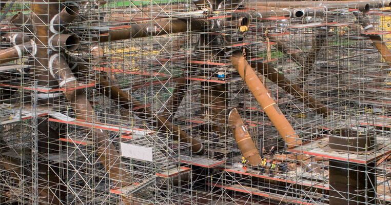 Modular scaffolding system RINGSCAFF - Scafom-rux